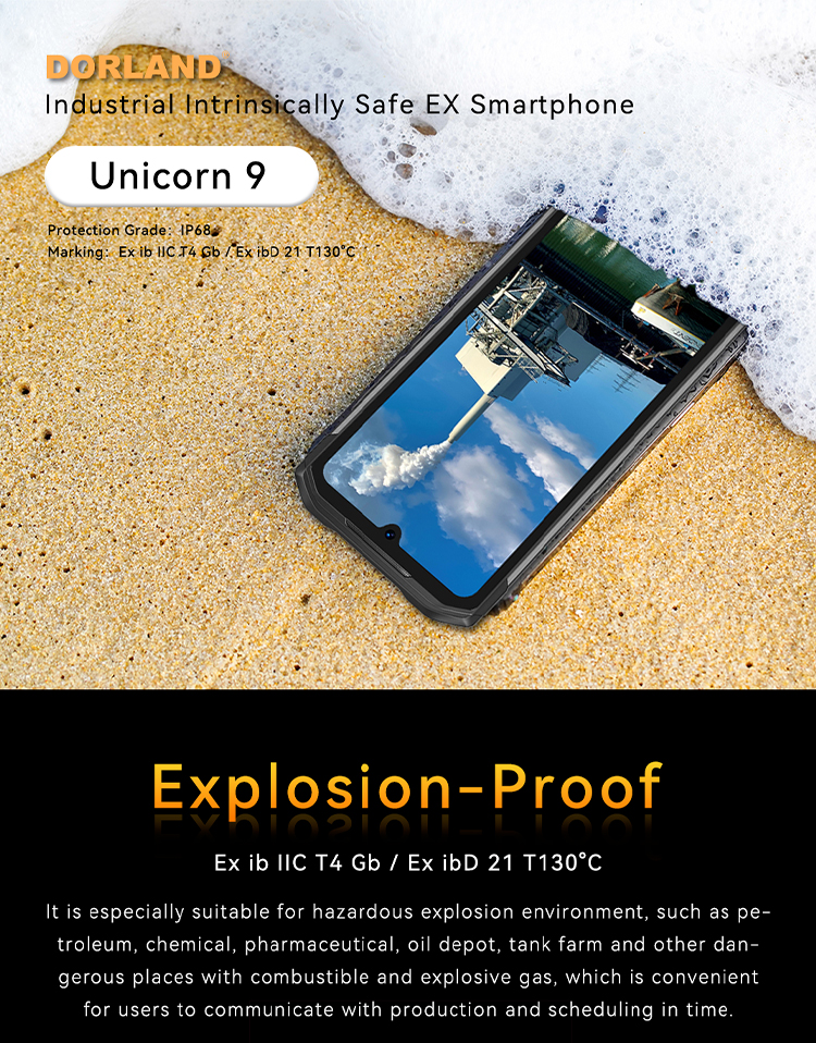 Intrinsically safe Android Field Work Rugged Smartphone from China ...